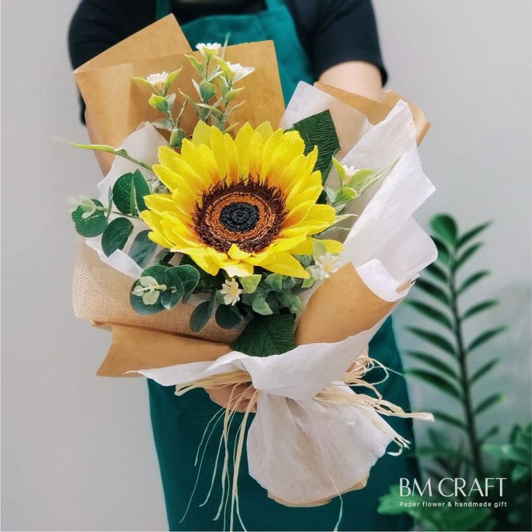 190+ mẫu hoa tặng 20/10, hoa giấy handmade - BM CRAFT